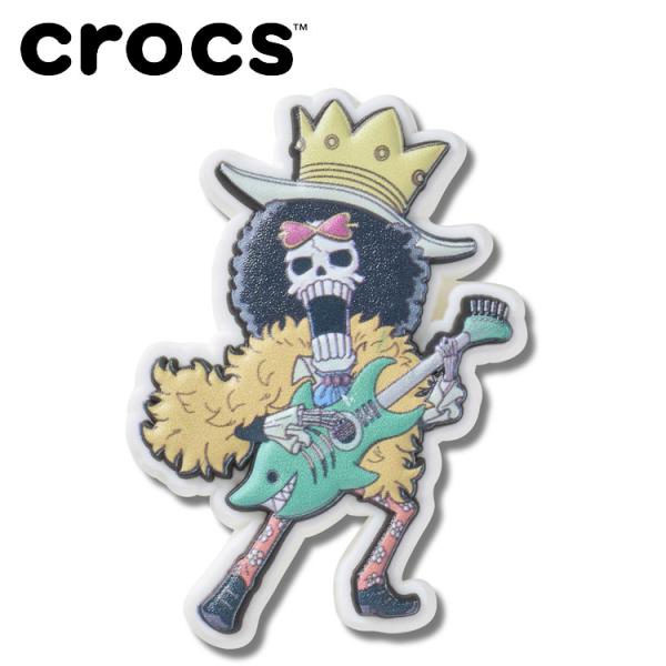 ONE PIECE コレクションのブルック ジビッツチャームは、お気に入りのクロックスやアクセサリーを、ブルックらしくパーソナライズできます。