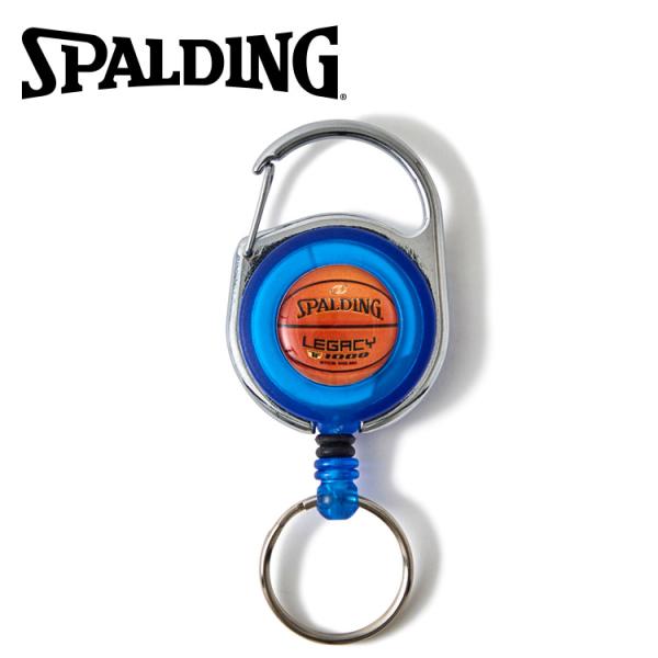 ■BASKETBALL / アクセサリ●カラー:シアン●」LEGACY」が目を引くリール式キーホルダー。●バッグなどに付けたままで使用可能。接続部分がカラビナになっており着脱も楽々。●伸縮し、離すと戻るスプリング式リールを搭載。【メーカー取...
