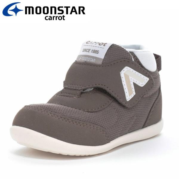 「こどもの足にいいことぜんぶ」の想いから生まれた機能シューズ「ムーンスター キャロット」HI!!シリーズのベビーシューズです。キッズと連動デザインのコンテのファーストシューズです。甲バンドが前面に大きく開くので足入れがしやすく、またメッシュ...