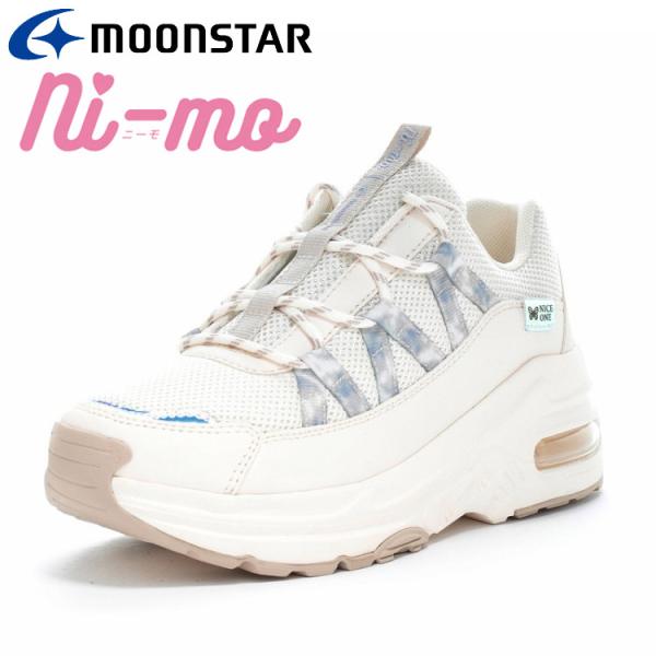 女の子のかわいく、オシャレになりたい気持ちを応援する「ムーンスター　ニーモ」のガールズ向けスニーカーです。Cawaii Plusとしては＃スタイルアップ見せ ＃においケア を備え、女の子のかわいくなりたい気持ちを応援します。脚が長くきれいに...