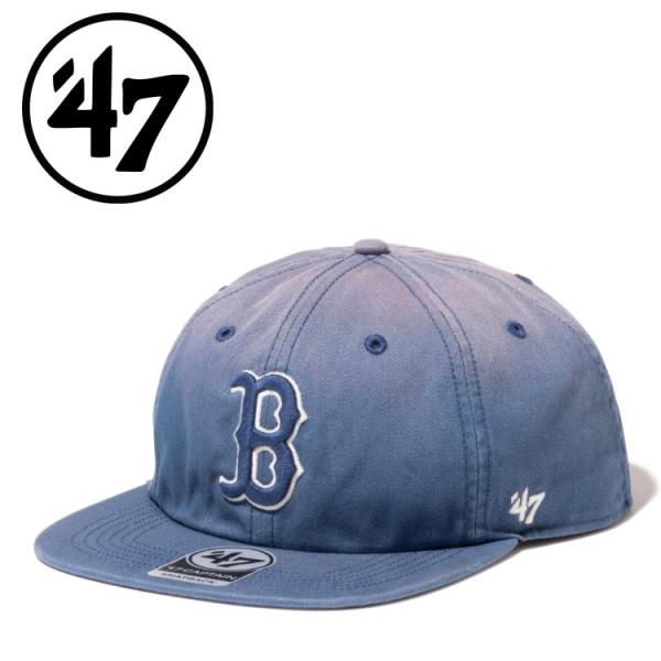 47 CAPTAINは四角型のフラットバイザーを採用したアジャスタブルキャップ。プラスチックのアジャスターが、’47 CAPTAINのきれいなシルエットを保ちます。フロントパネルの無いソフトバックラム仕様です。日に焼けたような色褪せた質感が...