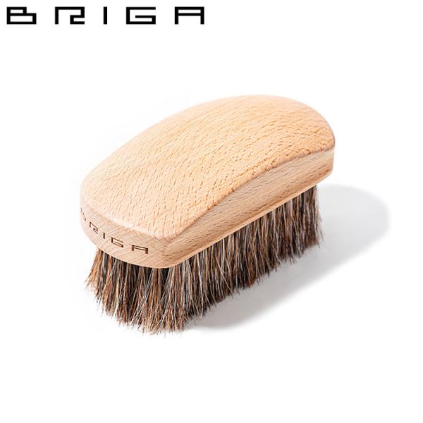 BRIGA VALET BRUSHホコリ落とし用の馬毛ブラシです。“VALET”は身の回りを世話する従者を意味します。身の回りのあらゆる革製品、衣類などに幅広くお使いいただきたいという思いからネーミングしました。柄にはブナ材を使用し、手のひ...