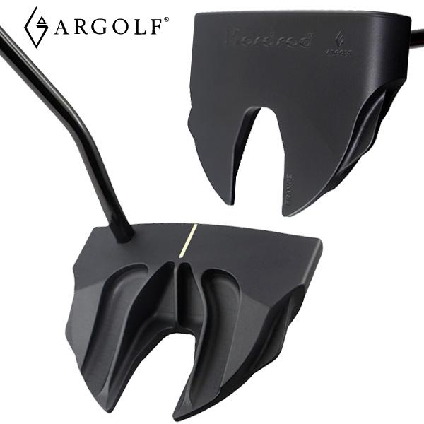 ARGOLF JAPAN Putter FULL BLACK MORDRED HSArthur王の息子でありながら最大のライバルとなった＜モルドレッド＞　シメントリーデザインを取りながら、強さと美しさを感じさせるアートなデザインも特徴的。ネ...