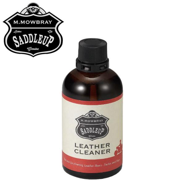 Saddle Up Leather Cleaner○天然成分使用、皮革製品用クリーナー○「オレンジオイル」「キャスターオイル」配合の、水性クリーナーです。リキッドタイプのクリーナーは革の表面だけではなく、革の中まで浸透し、汚れを浮かび上がら...