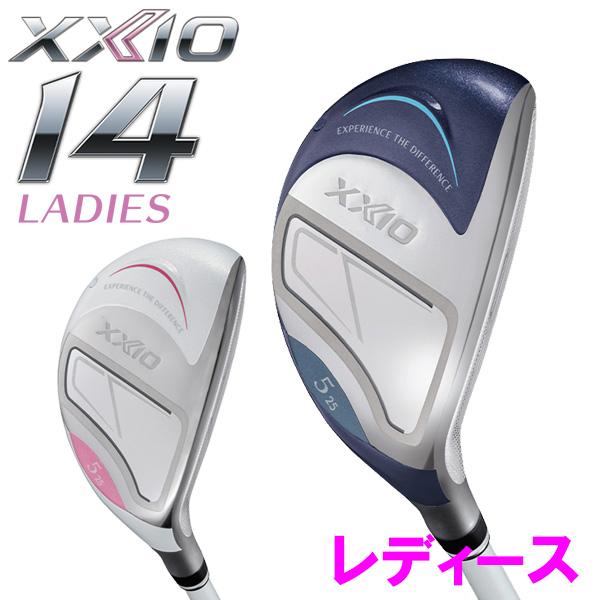 DUNLOP XXIO 14 ladies Hybrid ユーティリティ 日本仕様 日本正規品■進化した初速性能と寛容性で飛距離と方向安定性が向上。あらゆるシーンで気持ちよく、高く大きく飛ばせるハイブリッド。MP-1400 L カーボンシャ...