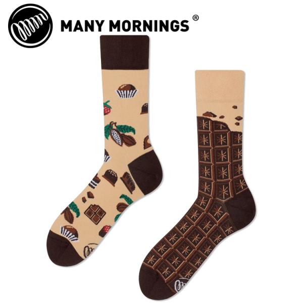 MANY MORNINGSは、靴下製造が100年以上も続いている” AleksandrowLodzki”というポーランドの靴下の首都と呼ばれている町を本拠地として、2014年に設立されたソックスブランドです。この地域に住むほとんどの家庭は代...