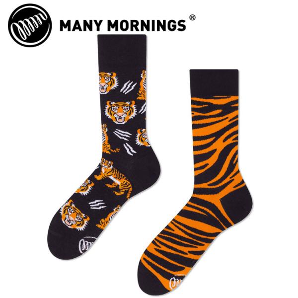 MANY MORNINGSは、靴下製造が100年以上も続いている” AleksandrowLodzki”というポーランドの靴下の首都と呼ばれている町を本拠地として、2014年に設立されたソックスブランドです。この地域に住むほとんどの家庭は代...