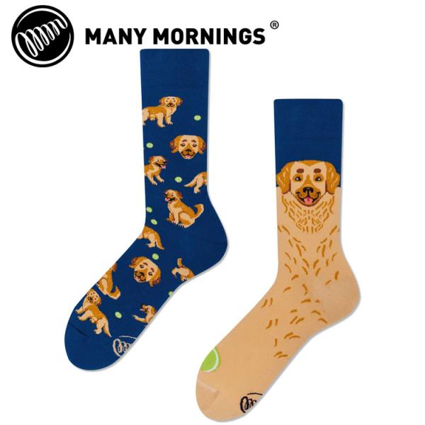 MANY MORNINGSは、靴下製造が100年以上も続いている” AleksandrowLodzki”というポーランドの靴下の首都と呼ばれている町を本拠地として、2014年に設立されたソックスブランドです。この地域に住むほとんどの家庭は代...