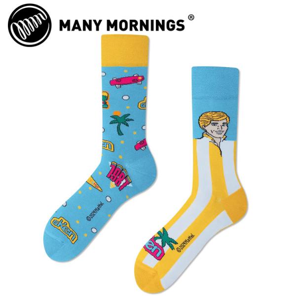 MANY MORNINGSは、靴下製造が100年以上も続いている” AleksandrowLodzki”というポーランドの靴下の首都と呼ばれている町を本拠地として、2014年に設立されたソックスブランドです。この地域に住むほとんどの家庭は代...