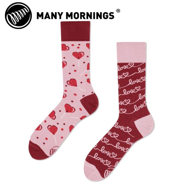 MANY MORNINGSは、靴下製造が100年以上も続いている” AleksandrowLodzki”というポーランドの靴下の首都と呼ばれている町を本拠地として、2014年に設立されたソックスブランドです。この地域に住むほとんどの家庭は代...