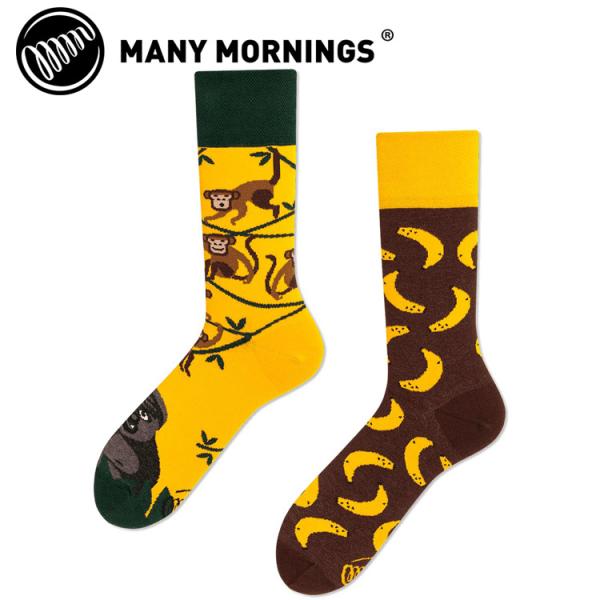 MANY MORNINGSは、靴下製造が100年以上も続いている” AleksandrowLodzki”というポーランドの靴下の首都と呼ばれている町を本拠地として、2014年に設立されたソックスブランドです。この地域に住むほとんどの家庭は代...