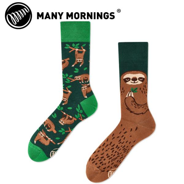 MANY MORNINGSは、靴下製造が100年以上も続いている” AleksandrowLodzki”というポーランドの靴下の首都と呼ばれている町を本拠地として、2014年に設立されたソックスブランドです。この地域に住むほとんどの家庭は代...
