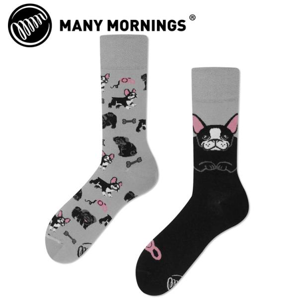 MANY MORNINGSは、靴下製造が100年以上も続いている” AleksandrowLodzki”というポーランドの靴下の首都と呼ばれている町を本拠地として、2014年に設立されたソックスブランドです。この地域に住むほとんどの家庭は代...