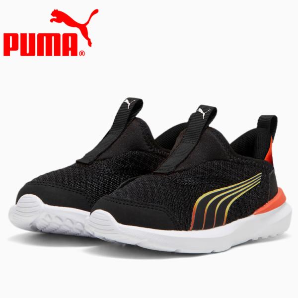 PRODUCT STORYキッズスニーカーの中でもプーマらしいパフォーマンスニーズに特化してデザインを投入し、アッパーはスリップオン仕様で、耐久性と足運びをサポートするトラクションに注目。PUMAの新しいSLIPTECHテクノロジーにより、...