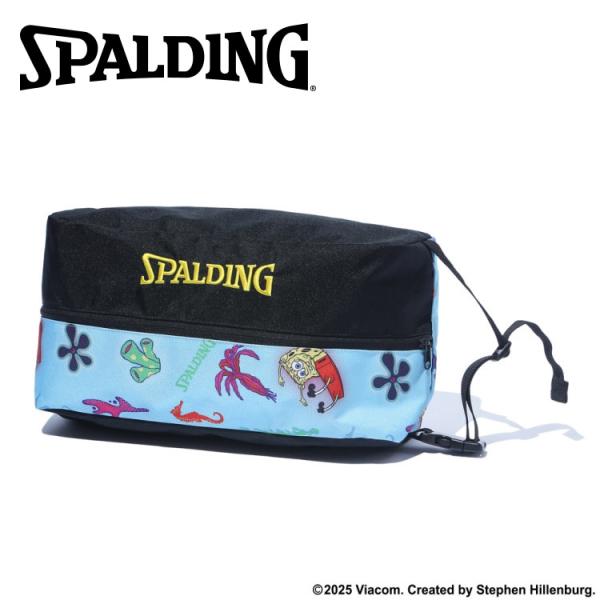 ■BASKETBALL / バッグ●素材:ポリエステル●サイズ:W19×H38×D14cm●カラー:ライトブルー●生産国:中国●海底を浮遊するスポンジ・ボブとパトリックのポップでカラフルなシューズバッグ。●アジャスター付のストラップを搭載し...