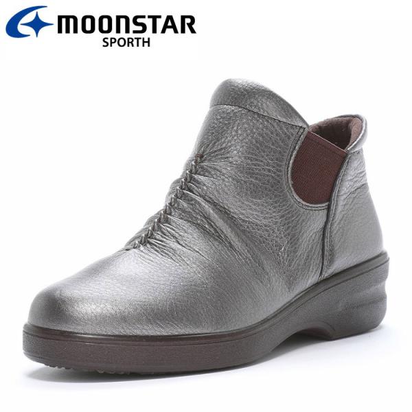 MoonStar（ムーンスター） SP2160WSR メタリックグレイ 42323925
