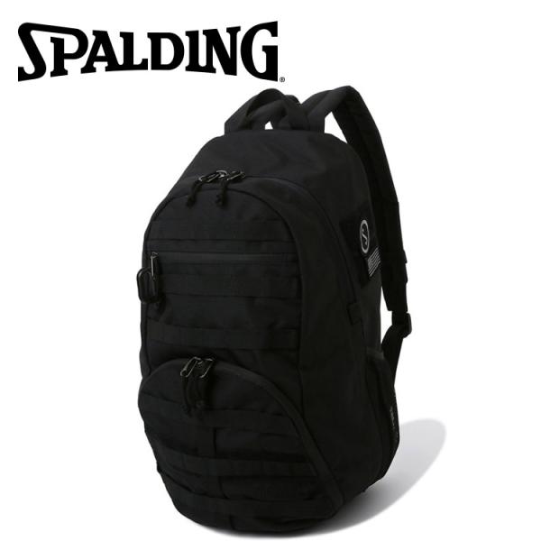 ■BASKETBALL / バッグ・リュックサック / ハーフデイ●素材:ポリエステル●サイズ:W27×H49×D26cm●容量:35L●カラー:ブラック、サンドカーキ●正面に配置したモールストラップが特徴的なミリタリーテイストのバッグパッ...