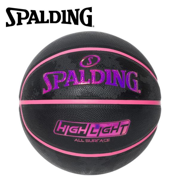 ■BASKETBALL / バスケットボール / 6号球(女子一般用、3x3用)●カラー:ブラック×ピンク●素材:ラバー●サイズ:6号球●生産国:ベトナム●躍動感、スピード感を表現した」HIGHLIGHT」ロゴがポイントのラバーボール。●屋...