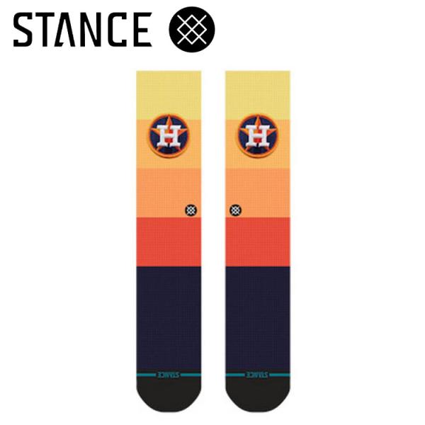 ●MLB チームソックス ●スタイル:クルー ●素材:ポリブレンドアメリカ合衆国テキサス州ヒューストンにあるミニッツメイド・パークに本拠地を構える大リーグ ヒューストン・アストロズのチームソックス。肌触りの良い滑らかな素材と深いヒールポケッ...