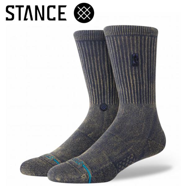 ●スタイル:クルー ●素材:コームドコットンブレンドスタンス定番のNBA LOGOMANにヴィンテージ風加工を施しました。伸縮性のあるリブがふくらはぎを包み込み、きつ過ぎずゆるくない極上のフィット感を生み出します。トラブルの多いつま先やかか...