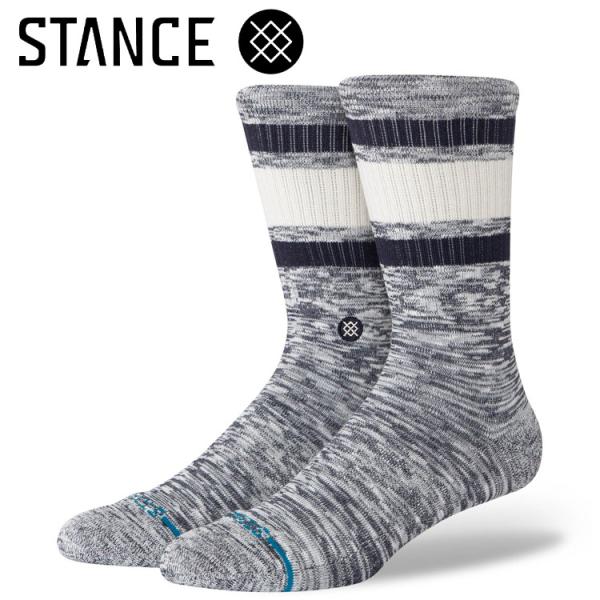 DESCRIPTION●スタイル：クルー●素材：コームドコットンブレンドスタンスオリジナルの3本ライン、人気のボイドソックスにスラブ糸の凹凸感を活かしました。伸縮性のあるリブがふくらはぎを包み込み、きつ過ぎずゆるくない極上のフィット感を生み...