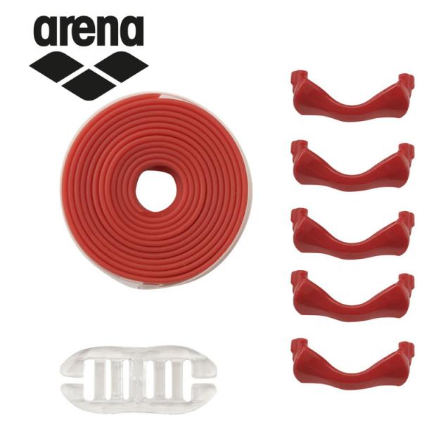 ■水泳(競泳) / オフロードアクアフォーススイフトエース(AGLーO400M)の交換用パーツセットです。元のレンズ+ベルトの組み合わせにプラスして、色違いのパーツを組み合わせて楽しむことができます。・素材名：エラストマー・素材：エラストマ...