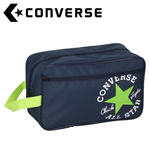 CONVERSEのシューズケース。撥水加工あり。ファスナー付きポケット仕様で小物を分けて収納できます。部活やジム、室内での観戦時など様々なシーンでご使用いただけます。ポリエステル【メーカー取り寄せ商品】 こちらの商品はメーカー手配の為、完売...