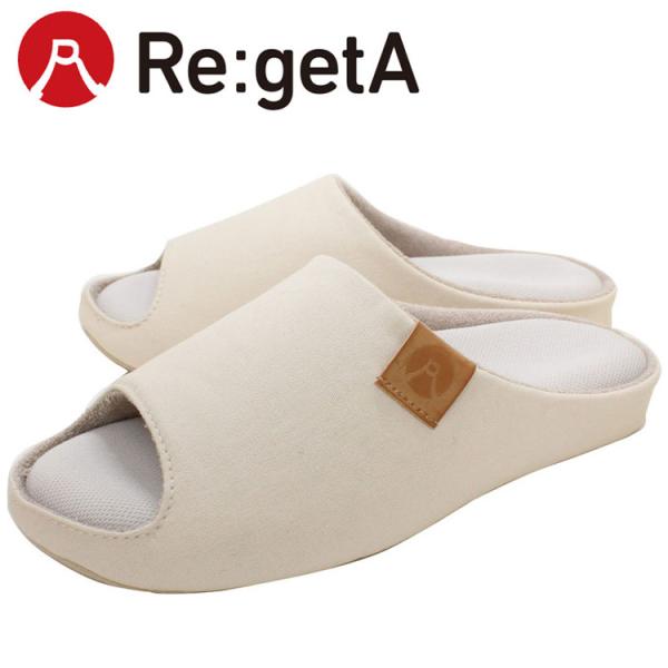 ■カジュアル / シューズコンフォートサンダル「Re:getA(リゲッタ)」の履き心地はそのままに、ふんわり足を包み込む優しい設計。長時間の在宅ワークでも立ちっぱなしの家事でもストレスフリーの時間を過ごせるスリッパです。素材:アッパー/綿・...
