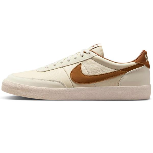 Nikeのオリジナルテニスシューズからヒントを得たキルショット 2。クラシックなカラーとさまざまなテクスチャード加工のレザーでアップデートしたフレッシュな一足です。 さらに靴底はラバーガムソールで、最高のスタイルに仕上がっています。 コート...