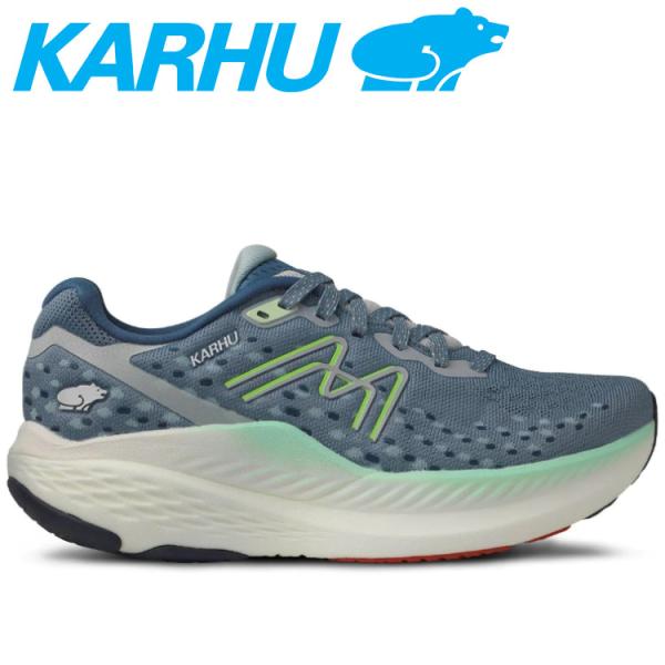 Mestari Run1.0は、最大限にクッション性を高めた、全く新しいモデルとしてKarhuのランニンングコレクションに加わります。Ikoniの構造に基づいて進化したMestari Run、つま先のスプリングを追加し、ローリング効果を高め...