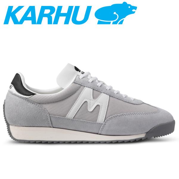 ■KARHU(カルフ)フィンランド語で熊を意味するKARHUは、1916年にフィンランドのヘルシンキで生まれました。小さな工場でスポーツギアの製造からスタートし、60年代には世界初のトレーニングシューズとエアクッション機能を開発。80年代に...