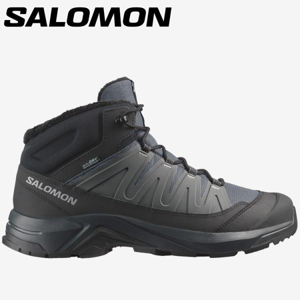概要X-Adventure Coldrush Waterproof は、あらゆる条件を満たすウィンターシューズ。Salomon のトレードマークであるインサレーションと防水メンブレンを装備し、街中でもスキーリゾートでもあたたかくドライな履き...