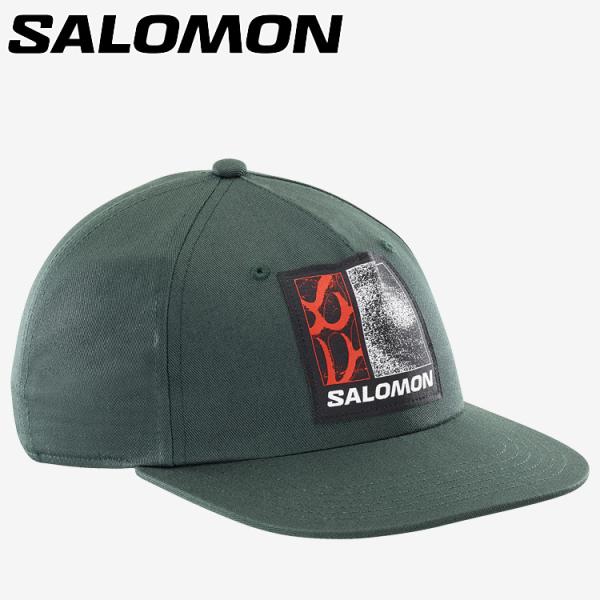 FREESTYLE FLAT CAPユニセックス フラットキャップ概要大胆なデザインの Salomon のフラットキャップは、フリースタイルのロゴパッチをあしらった汎用性の高いデザインで、ワードローブとのコーディネートも抜群。ソフトなコット...