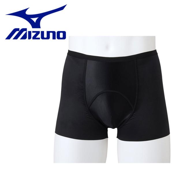 ■ミズノ公式オンライン / スイム / アクセサリー / スイムサポーター／カップ水着の下に着用するインナートランクス型スタイルです。あったら便利なアイテム。■サイズM、L、XL、2XL■カラー09：ブラック■素材本体：ナイロン70％、ポリ...