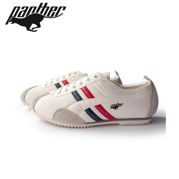 パンサーのアイコンモデルPANTHER パンサー DERAデラに新色登場1968年に誕生した、アッパーのナイロン素材とサイドパネルの補強パーツが象徴的なパンサーのアイコンモデル。インソールにはクッション性・通気性に優れた二層式のオーソライト...