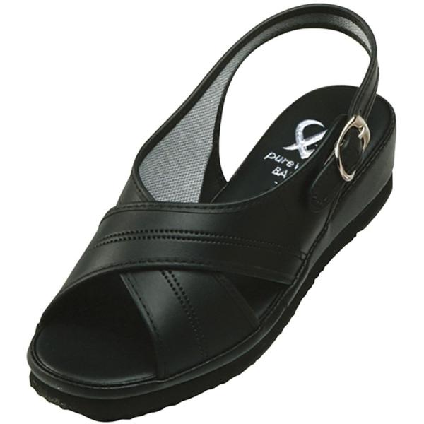 アッパー:合成皮革/ソール:合成底ワイズ 2E相当ベーシックナースサンダル。クロスベルトタイプ。【メーカー取り寄せ商品】 こちらの商品はメーカー手配の為、完売の場合もございます。在庫の有無・納期のご連絡はご注文受付メールにてご確認下さい。