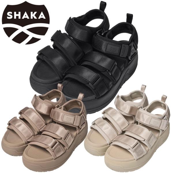 PRODUCT DESCRIPTION大人気スポーツサンダルをベースにしたEVOLソールサンダルに厚底もラインナップ。フットウェアブランドSHAKA(シャカ)のサンダルNEO BUNGY EVOL CHUNKY(ネオバンジーエボルチャンキー...