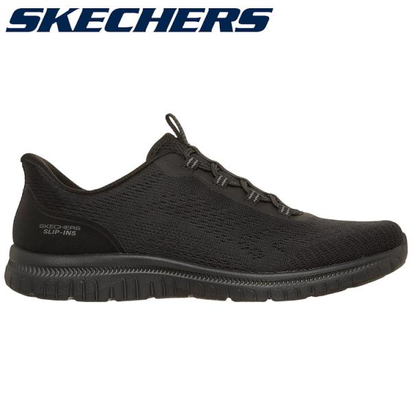 快適フィットの Skechers Hands Free Slip-ins(R)(スケッチャーズ ハンズフリー スリップインズ)。独自のHeel Pillow(ヒールピロー)で足をしっかり固定。クッション性のあるSkechers Air-Co...