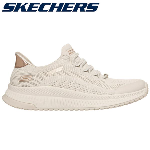 エンジニアードニットのアッパー、クッション性のあるスケッチャーズ メモリーフォームインソールを備えたバンジーレース仕様のファッションシューズです。アッパー(甲):合成繊維+合成樹脂/ ソール(底):合成底【メーカー取り寄せ商品】 こちらの商...