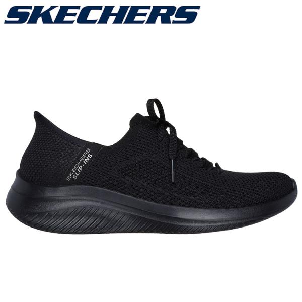 手を使わずに履けて、靴紐を結ぶ必要のない快適な足入れが特徴のSkechers Slip-Ins。エンジニアードニット素材のStretch Fitアッパーに、Skechers Slip-Insヒールパネル、クッション性に優れたSkechers...