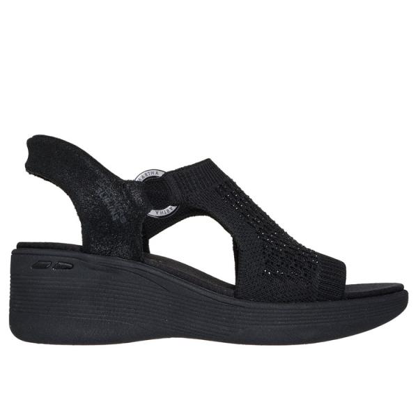 マーサ・スチュワート x Skechers Hands Free Slip-ins(R)(スケッチャーズ ハンズフリー スリップインズ):ピアライト 。Heel Pillow(TM)(ヒールピロー)デザインを採用したスリングバックサンダル。...