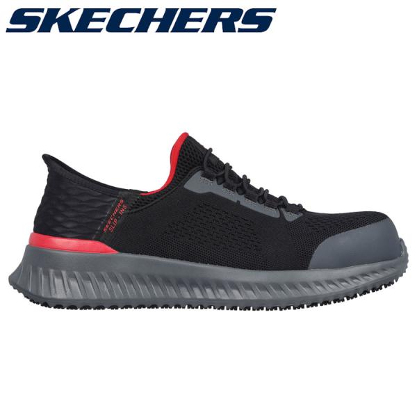 Skechers Hands Free Slip-ins(TM)(スケッチャーズ ハンズフリー スリップインズ)形状のヒールパネルが、すぐに足にフィット。独自のHeel Pillow(TM)(ヒールピロー)で足をしっかり固定。非金属のコンポ...