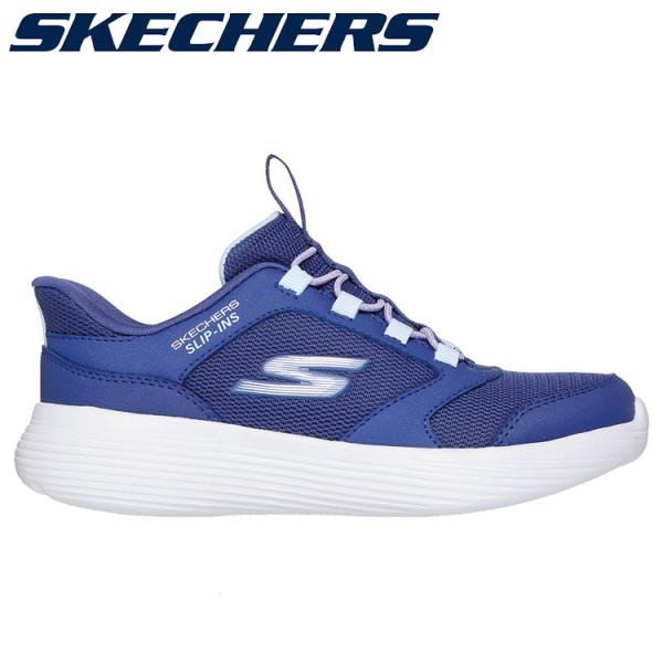 履きやすく快適なSkechers Hands Free Slip-ins(TM)(スケッチャーズ ハンズフリー スリップインズ):GO RUN 400 V2。独自のヒールピロー(TM)デザインを採用したスタイルで、ストレッチレースを配したメ...