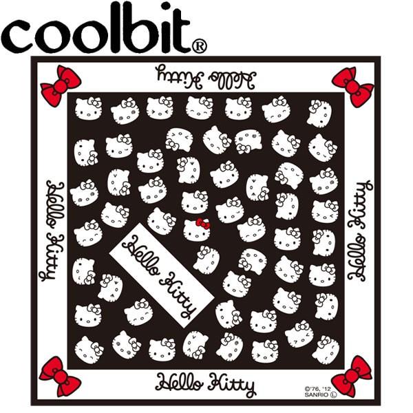 水が蒸発する際の気化熱を利用し、体温上昇を防ぐ事により、首筋等を冷やします。バンダナ、ネッククーラ、ハンカチとして3通りに使えます。小さくたためて携帯に便利、水でクールに変身。繰り返し使えます。かわいいキティの模様です。  サイズ：54×5...