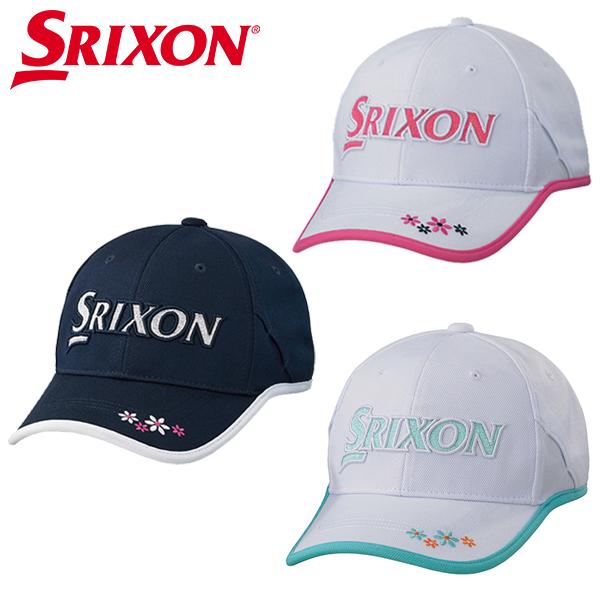 SRIXON SWH-2152ラメ入りのロゴで華やかなデザイン。■素材：ポリエステル100％■サイズ：フリーサイズ（ベルト式）、頭囲：54-58cm■カラー：ホワイトピンク、ホワイトグリーン、ネイビー■吸水速乾/防菌防臭■サングラスホルダー...
