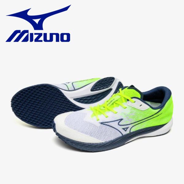 ■陸上競技 / スパイク／シューズ / レーシングシューズ（トラック・駅伝）スピードトレーニングの新提案。厚すぎず、薄すぎないソールでダイレクトな接地感を追求。■サイズ22.5〜28.5cm■カラー21：イエロー×ネイビー×ホワイト■素材甲...