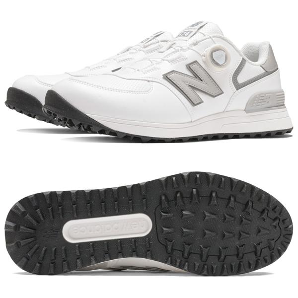 NewBalance Golf 574 v4 SL BOA UG574BC4-4Eトッププロから好評の日本人の足にフィットするラストを採用した人気の「574 」スパイクレスモデルがv4にアップデート。ゴルフに最適化したグリップ性の高いラギッ...
