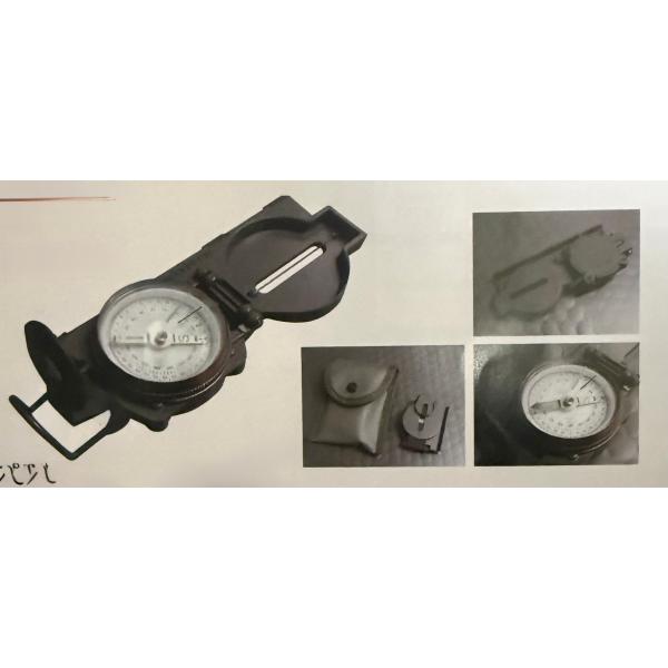 C2000は衛省の認定商品として評価された日本製の蓄光型オイル封入式モデルです。アルミダイカスト製ボティと振れのないオイル制動式で、方角は軍用ミル目盛と度数目盛の2種類を配しています。クリッカーは128クリックで1回転します。専用布ケース付...