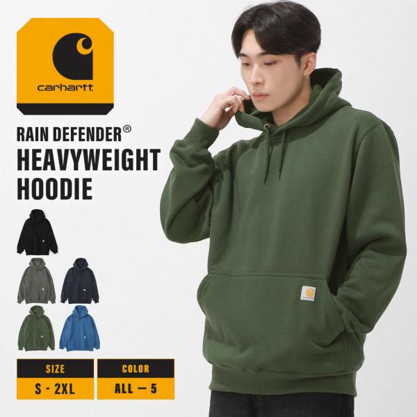 【商品名】Carhartt カーハート パーカー メンズ 裏起毛 大きいサイズ プルオーバー スウェット ブランド 厚手 ヘビーウェイト 無地 ゆったり 大きめ【ブランド名】 Carhartt カーハート【シリーズ名】 Rain Defen...