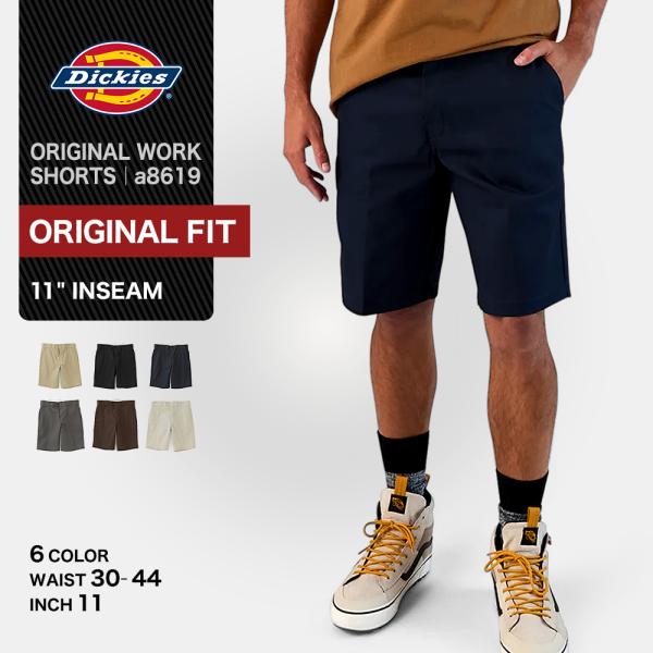 【商品名】Dickies ディッキーズ ハーフパンツ 874 大きいサイズ メンズ ライブ フェス ワークショーツ 短パン レディース ゆったり 大きめ 無地 ツイル ブランド アメカジ ストリート カジュアル スケーター 日本未発売 US...